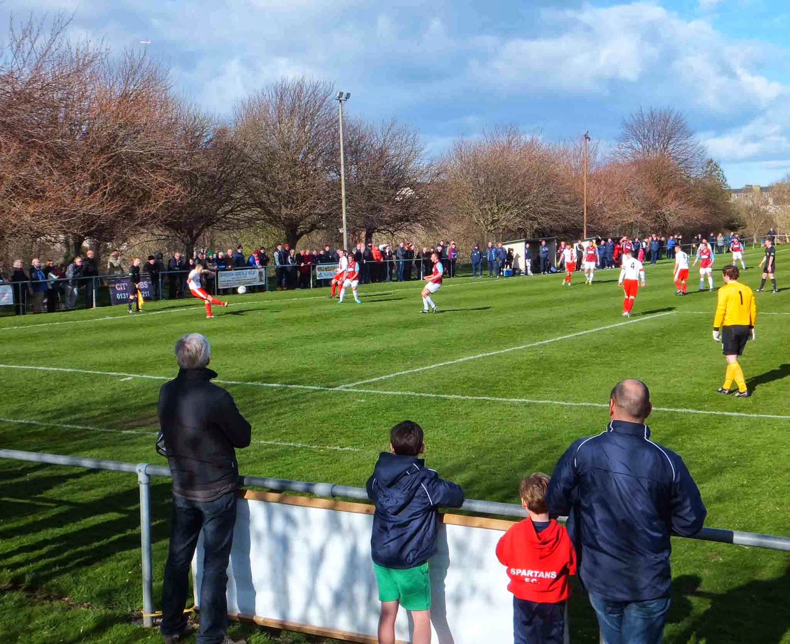 Spartans v Whitehill Welfare at Craigroyston FC